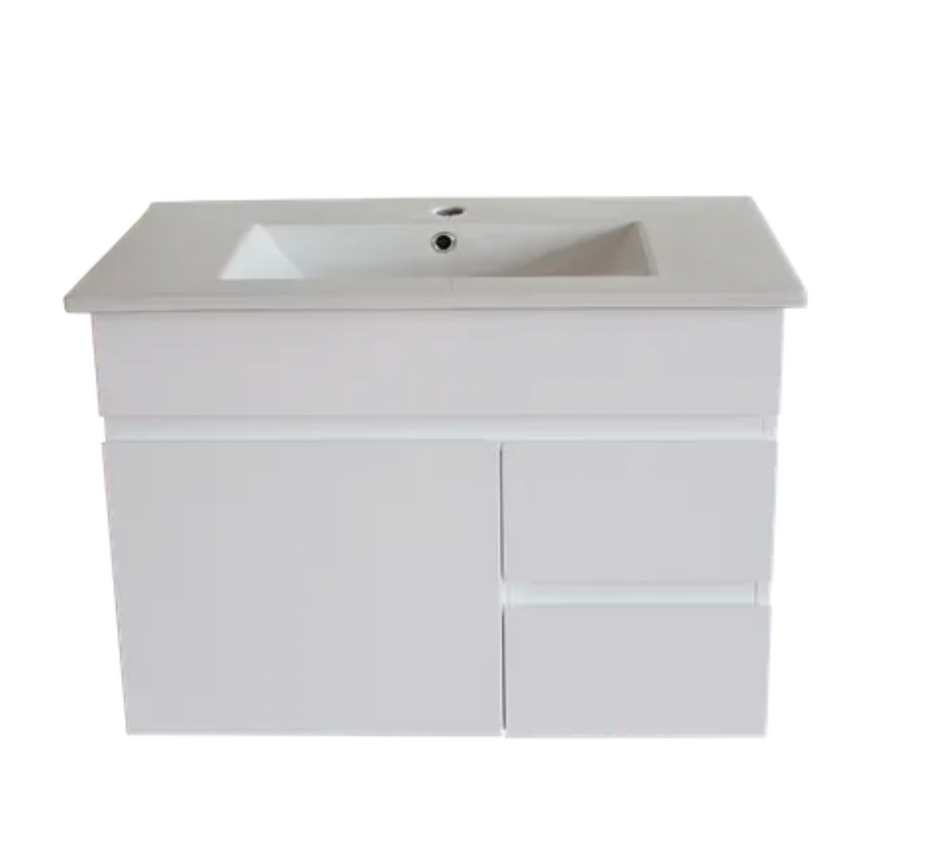 Canali 750 x 460 Wall Hung Vanity With Slimline Ceramic Top
