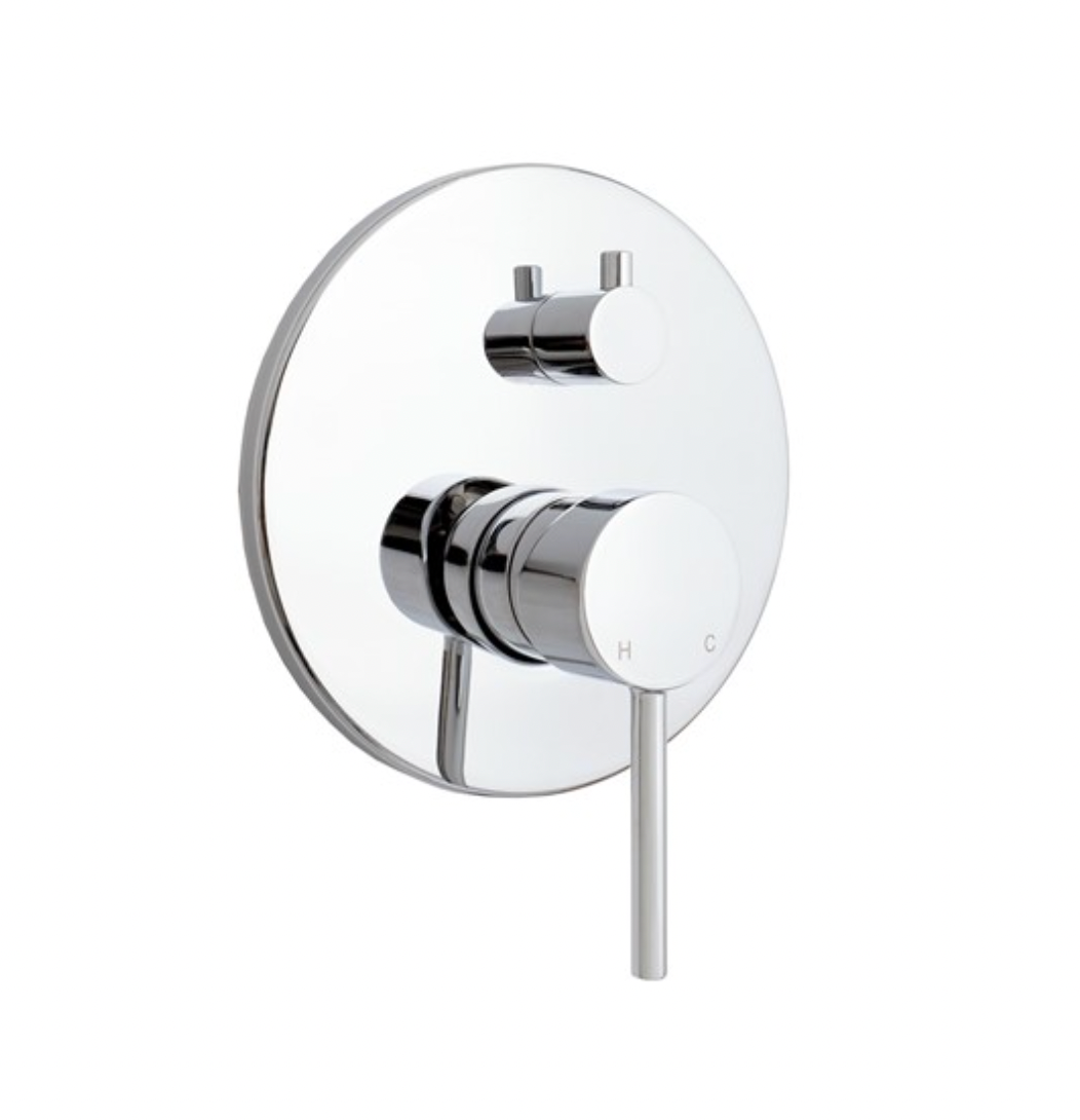 ADP Bloom Wall Mixer With Diverter Chrome
